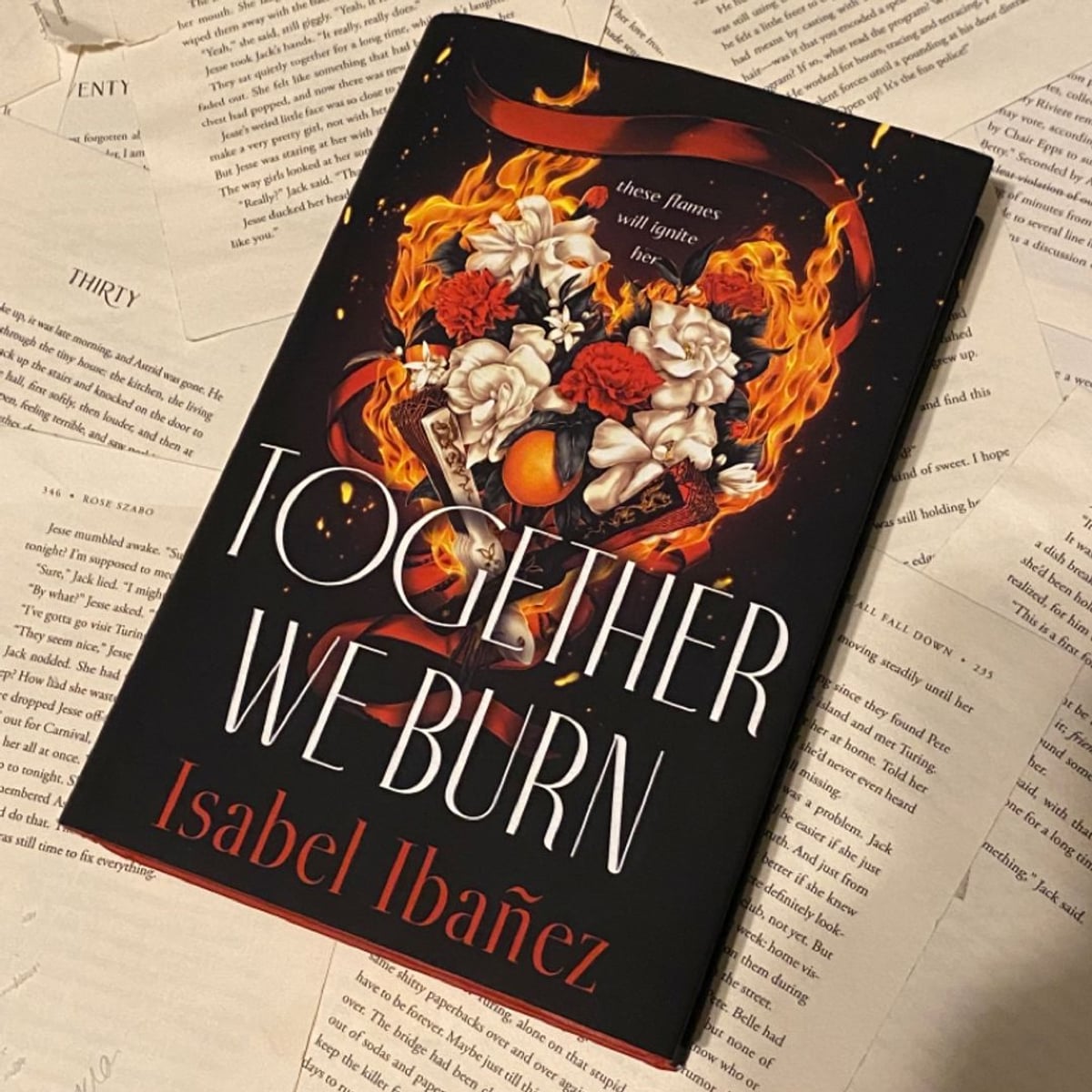 Together We Burn by Isabel Ibanez, Hardcover | Pangobooks
