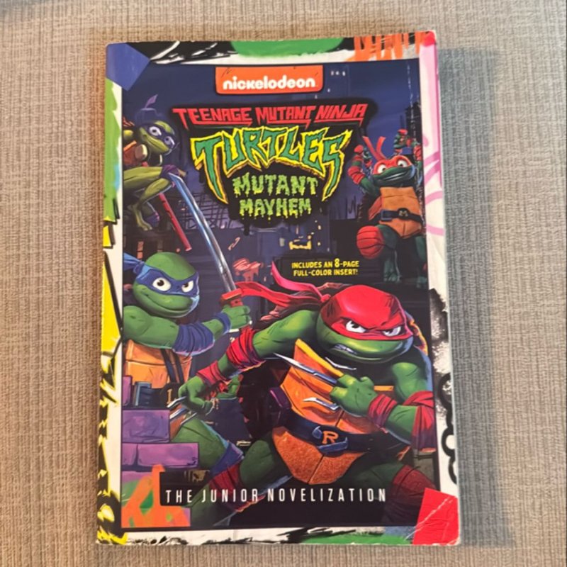 Teenage Mutant Ninja Turtles: Mutant Mayhem: the Junior Novelization by ...