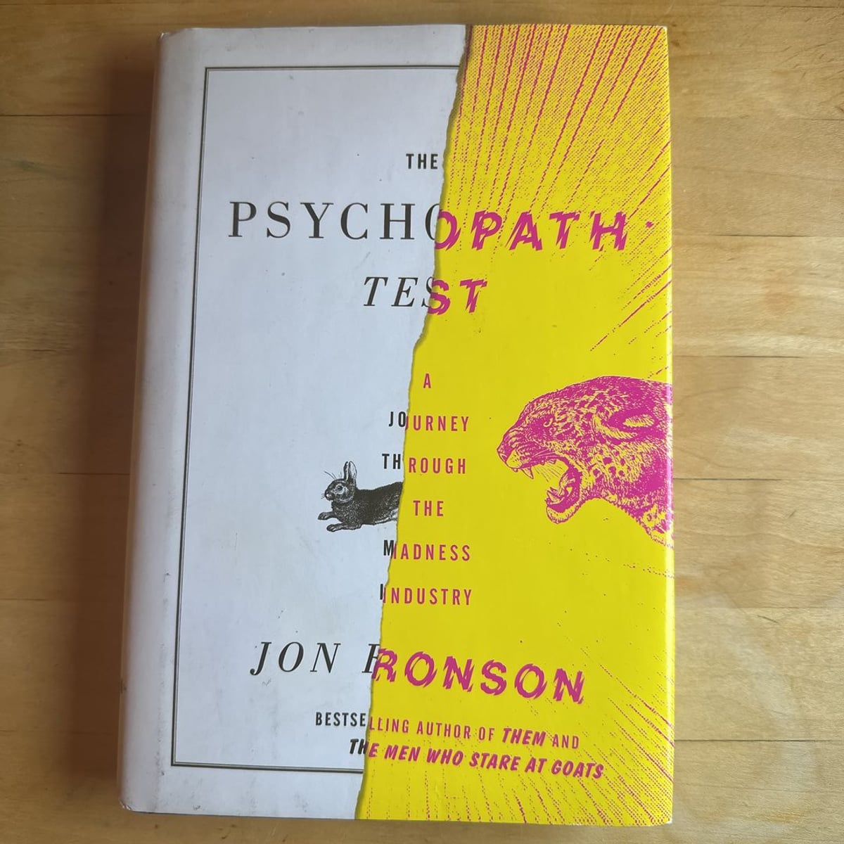 The Psychopath Test by Jon Ronson, Hardcover | Pangobooks