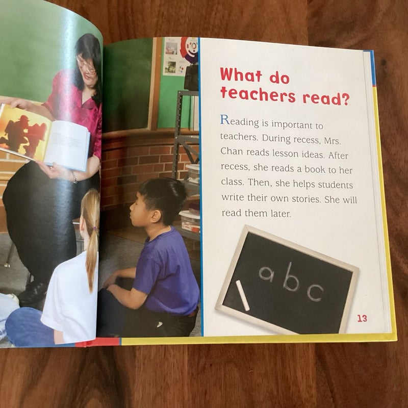 A Day in the Life of a Teacher by Heather Adamson