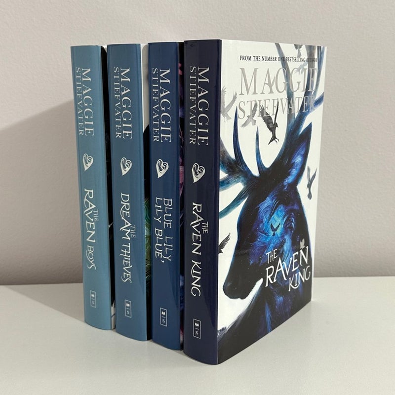 Fairyloot Exclusive The Raven Cycle Set by Maggie Stiefvater, Hardcover ...