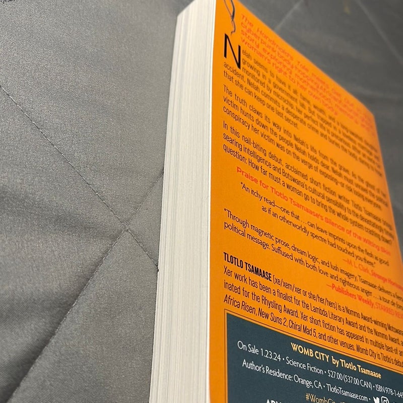 Womb City ARC by Tlotlo Tsamaase, Paperback | Pangobooks