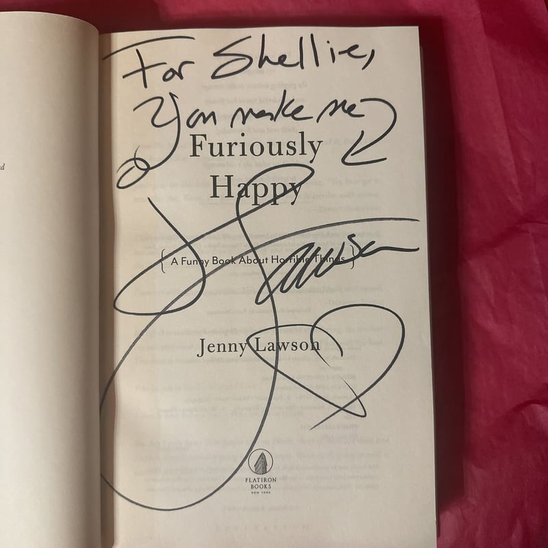 Furiously Happy by Jenny Lawson, Hardcover | Pangobooks