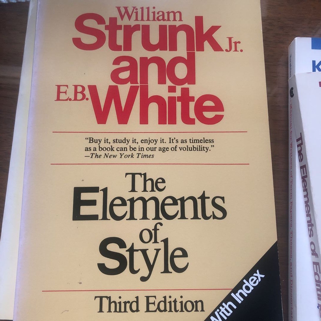 The Elemens of Style by Strunk and White, Paperback | Pangobooks
