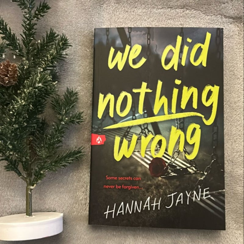 We Did Nothing Wrong by Hannah Jayne, Paperback | Pangobooks