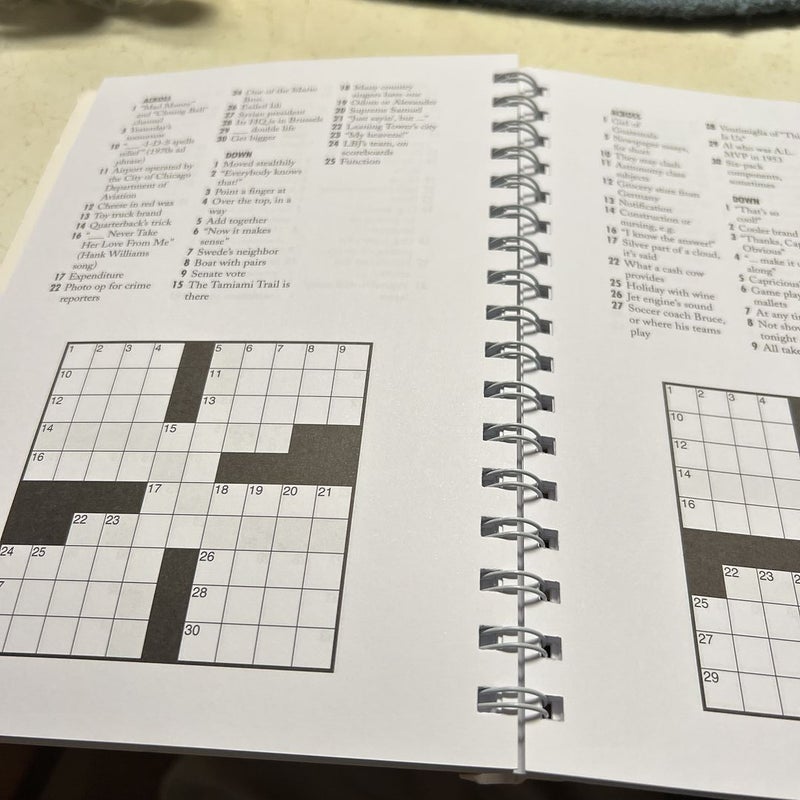 Fast and Easy Mini Crosswords O/P by M. Gaffney