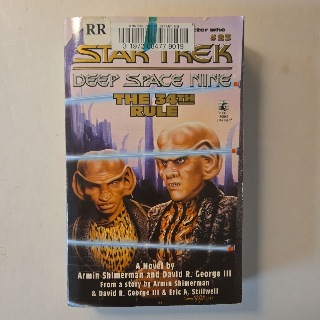 The 34th Rule by Armin Shimerman, David R. George