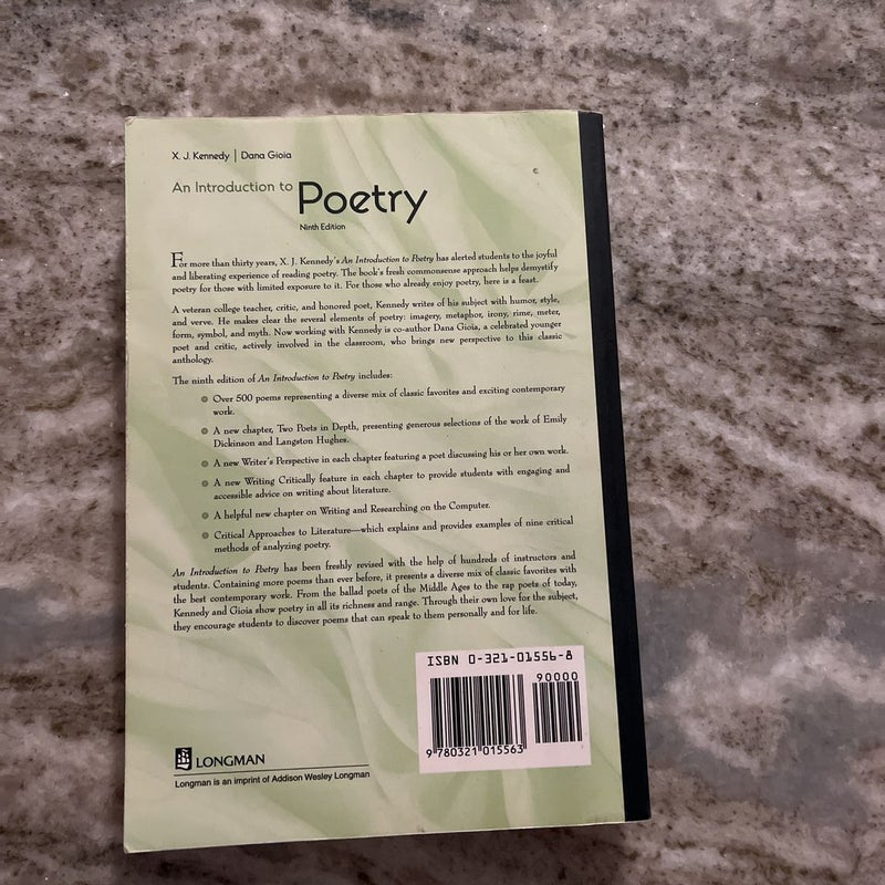 An Introduction to Poetry