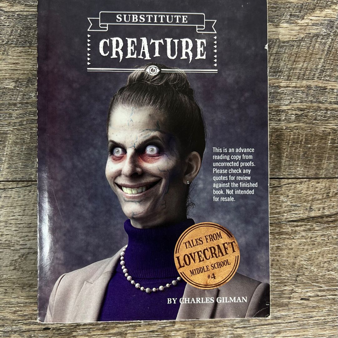 Tales from Lovecraft Middle School #4: Substitute Creature by Charles Gilman, Paperback | Pangobooks