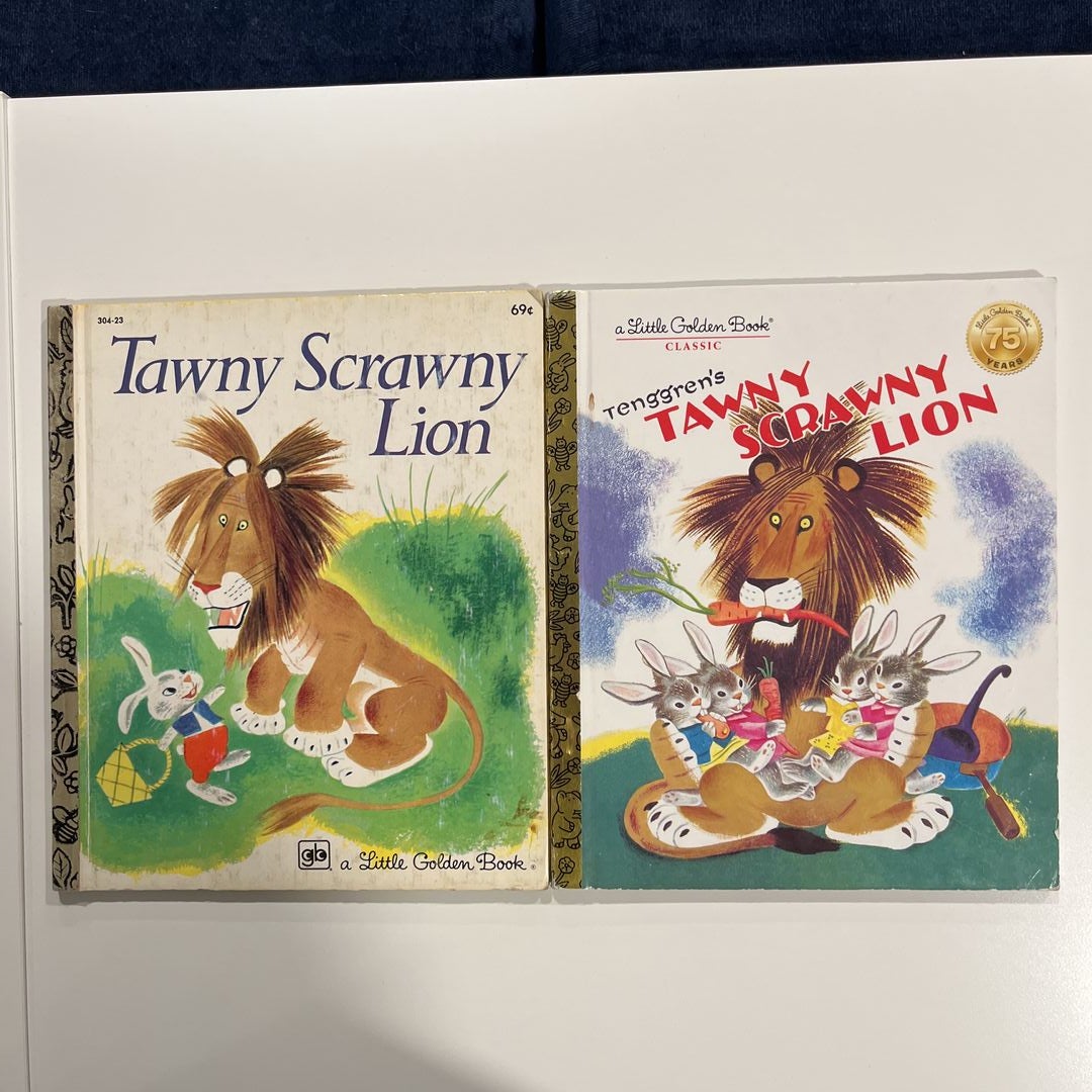 Tawny Scrawny Lion by Kathryn Jackson and Gustafson Tenggren, Hardcover ...