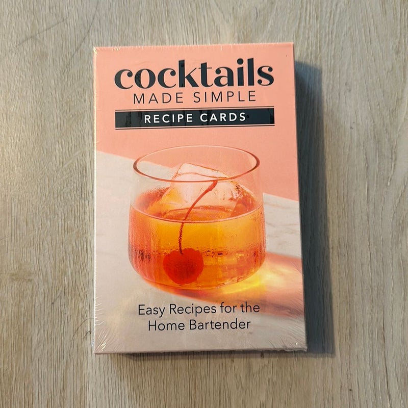 Cocktails Made Simple Recipe Cards by Rockridge Press