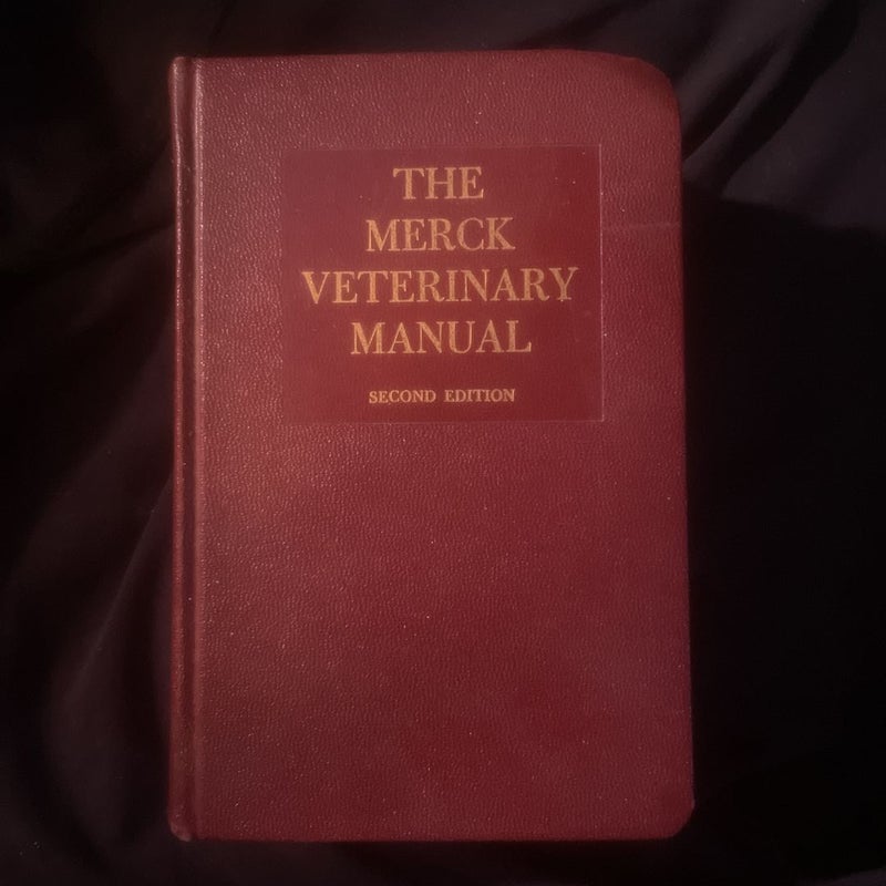 The Merck Veterinary Manual Second Edition by Merck & Co., Hardcover ...