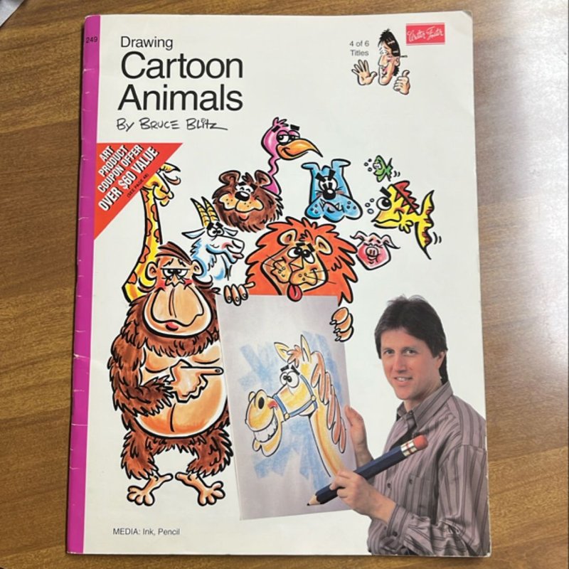 Drawing Cartoon Animals by Bruce Blitz