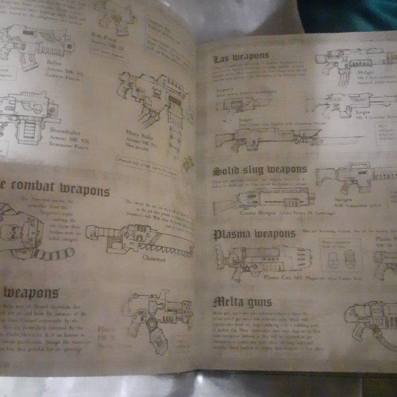 Warhammer 40k 2004 hardcover Rulebook Gamesworkshop by Various ...