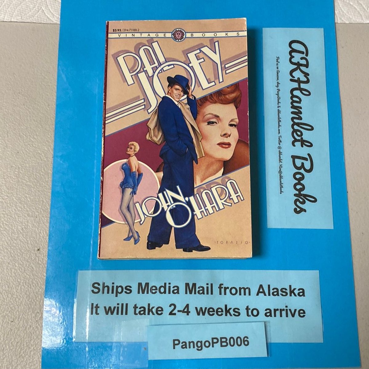 Pal Joey by John O'Hara, Lorenz Hart, Richard Rodgers, Thomas Mallon