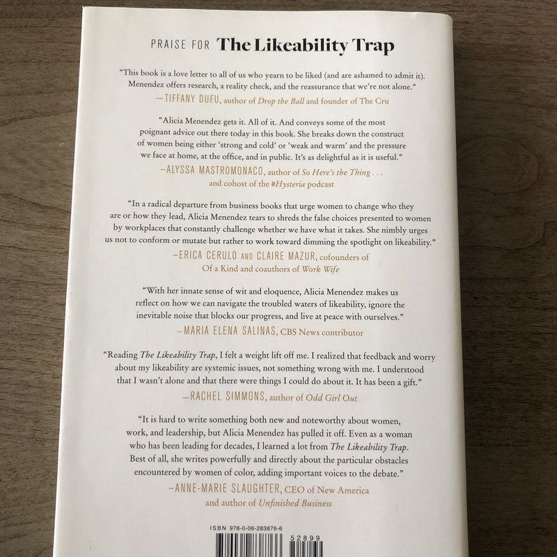The Likeability Trap by Alicia Menendez