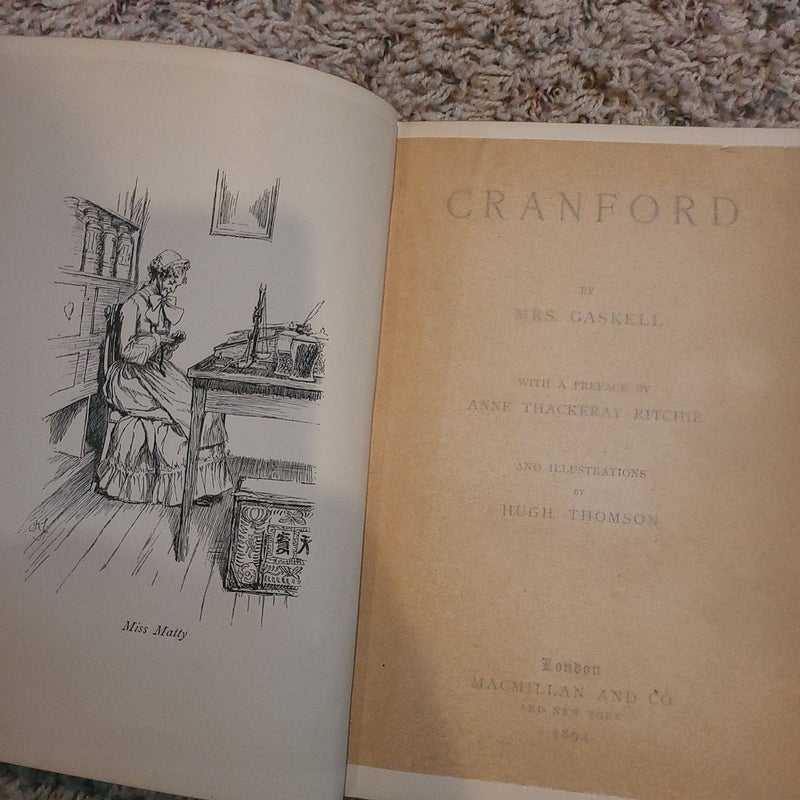 Cranford by Mrs. Gaskell, Hardcover | Pangobooks