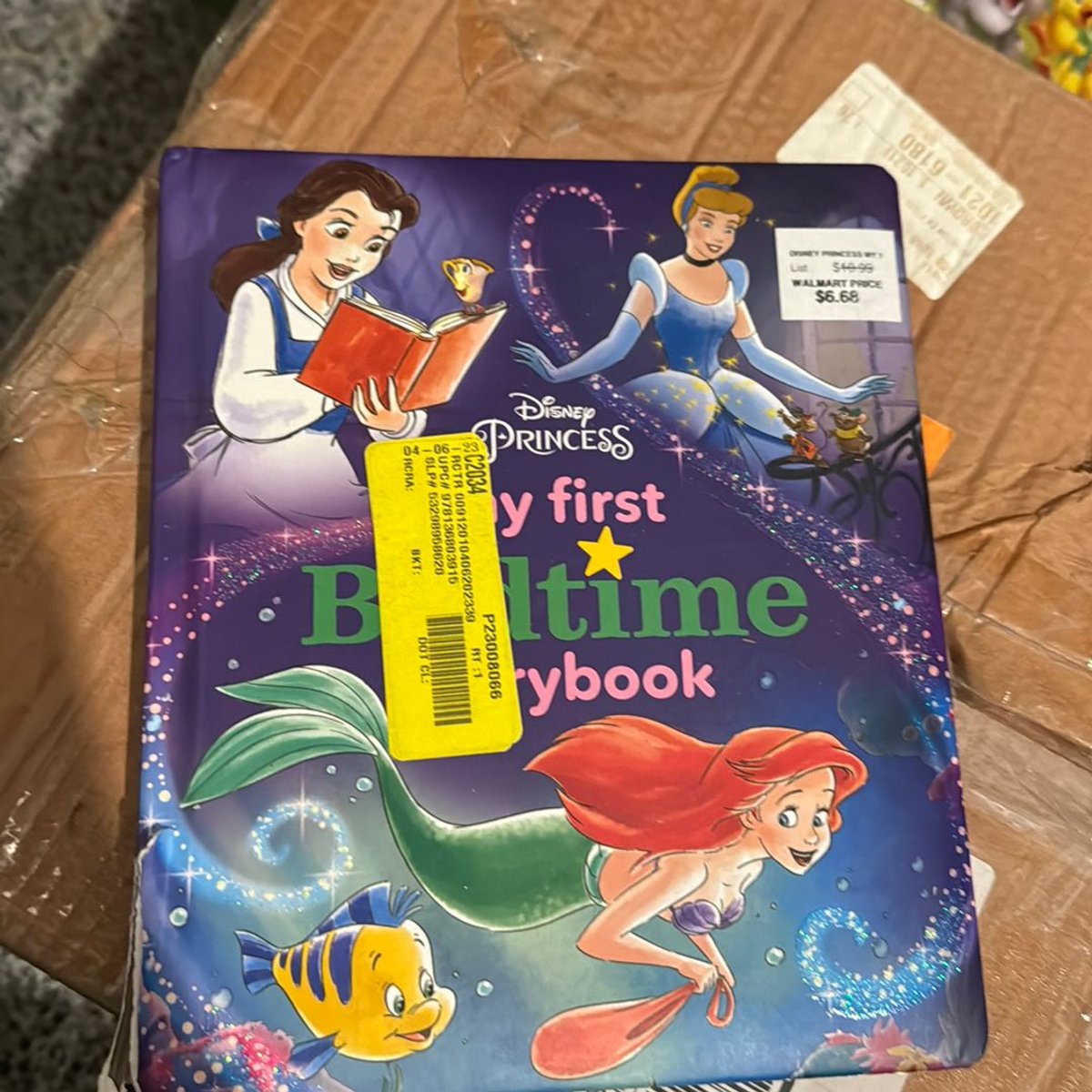 Disney Princess My First Bedtime Storybook By Disney Books