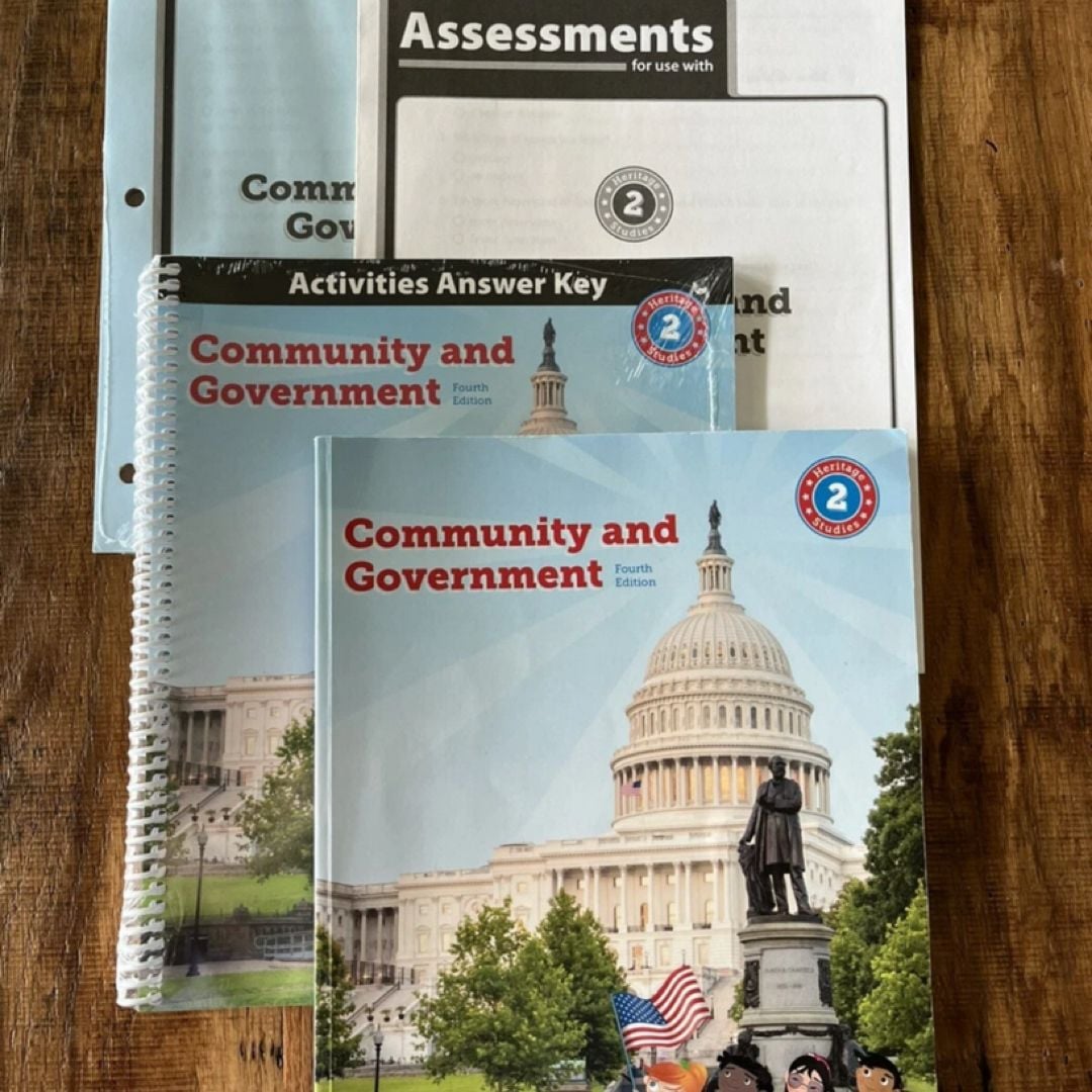 BJU Heritage Studies 2 Community & Government Textbook Activities Key ...