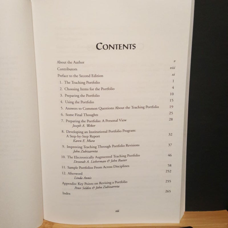 The Teaching Portfolio by Peter Seldin