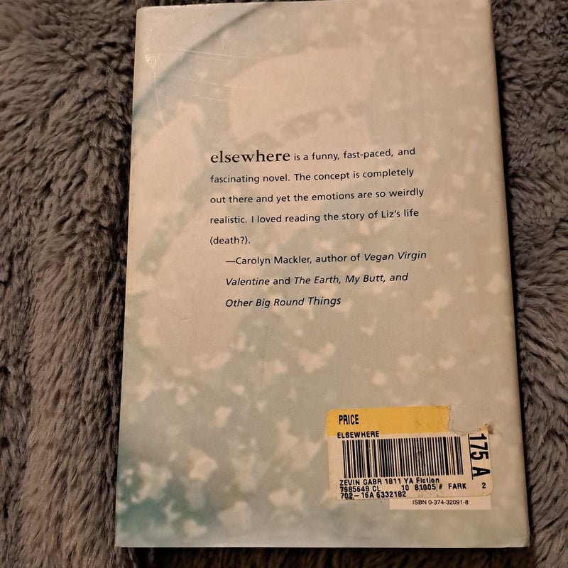 Elsewhere by Gabrielle Zevin, Hardcover | Pangobooks