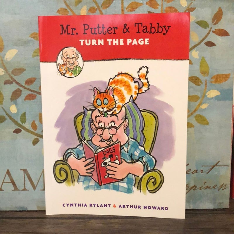 Mr. Putter and Tabby Turn the Page by Cynthia Rylant