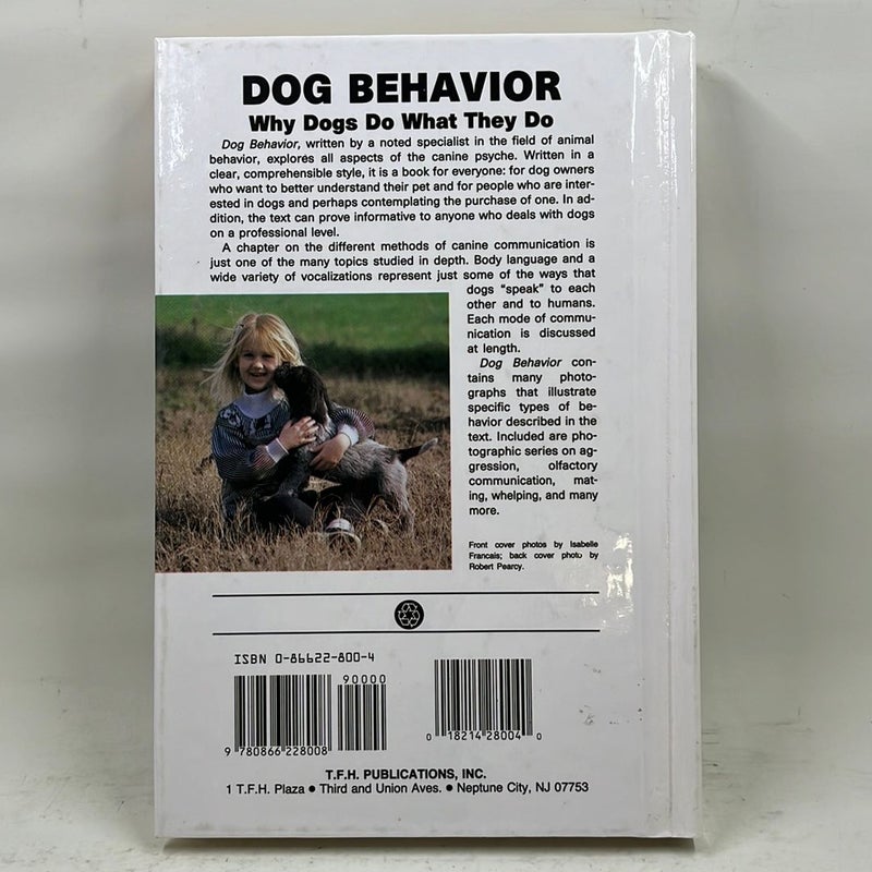 Dog Behavior by Ian Dunbar, Hardcover | Pangobooks