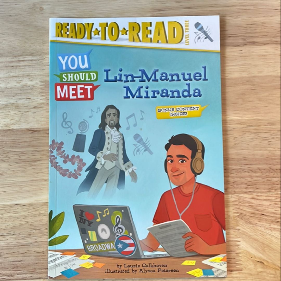 You Should Meet - Lin-Manuel Miranda by Laurie Calkhoven, Paperback ...