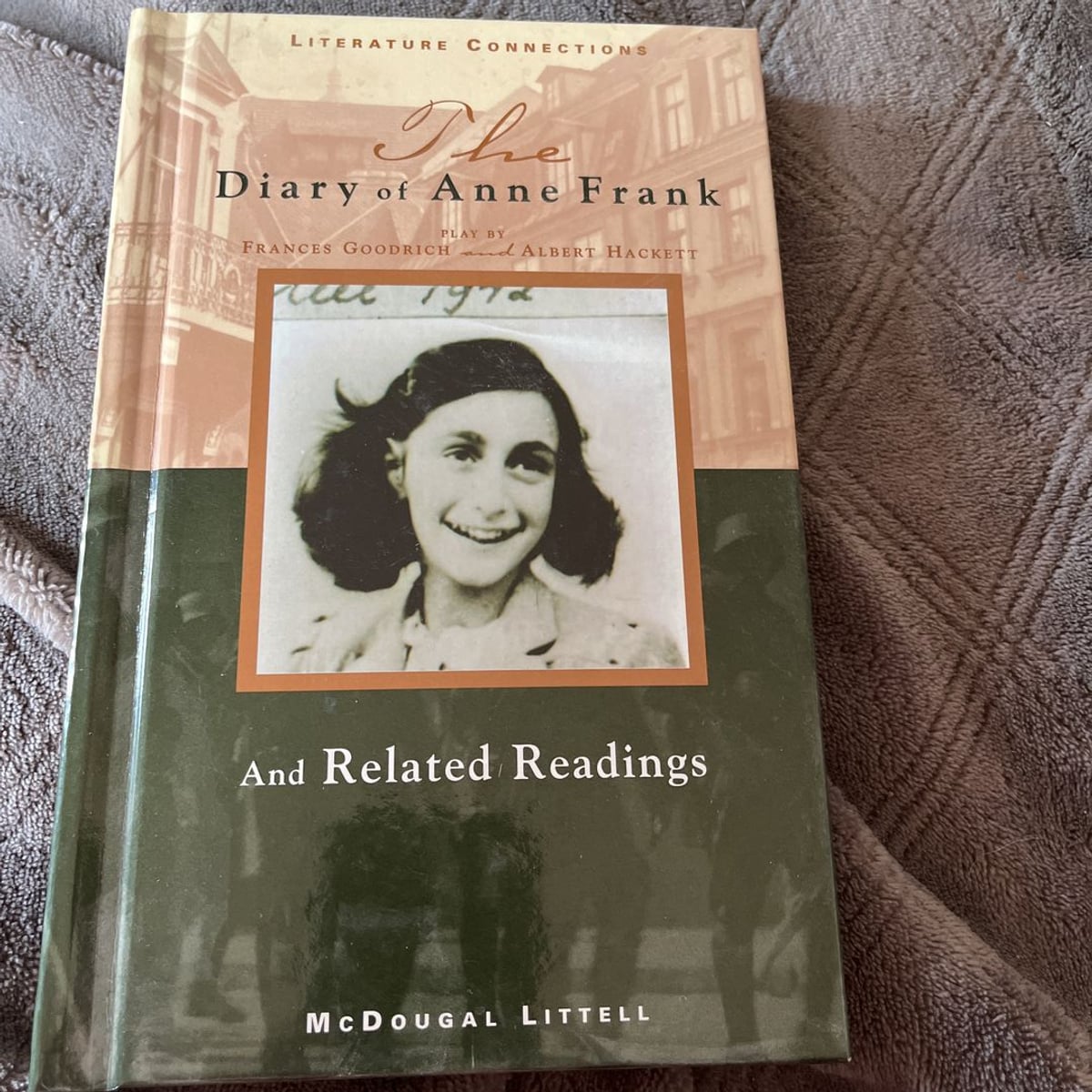 The Diary of Anne Frank, Grade 8 by Frances Goodrich, Hardcover ...