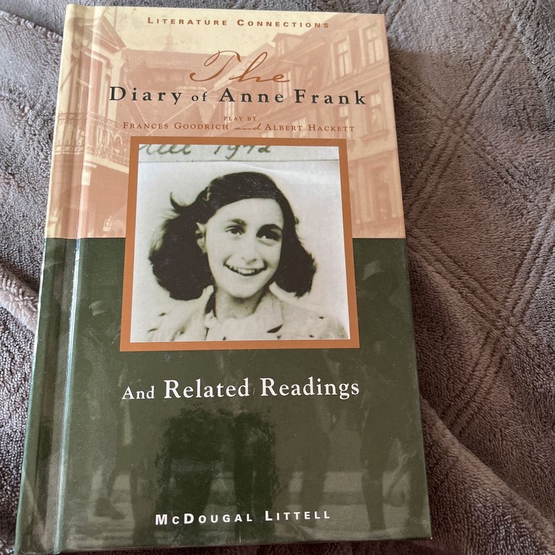 The Diary of Anne Frank, Grade 8 by Frances Goodrich, Hardcover ...