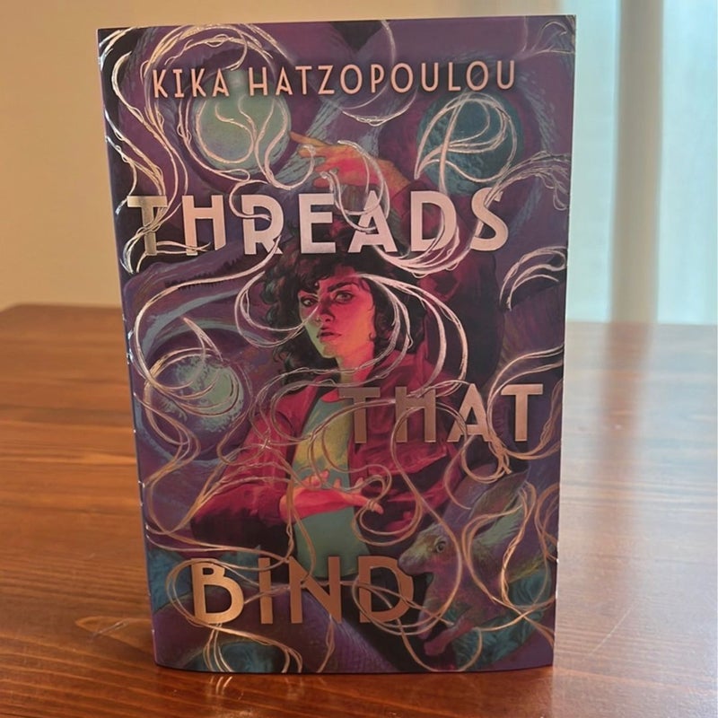 Threads That Bind by Kika Hatzopoulou, Hardcover | Pangobooks