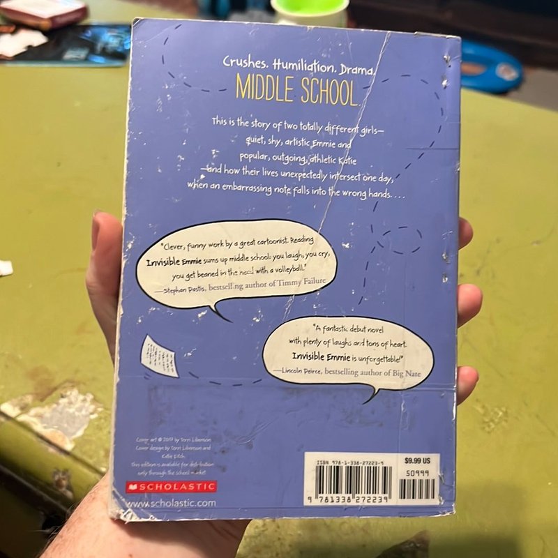 Invisible Emmie by Terri Libenson, Paperback | Pangobooks