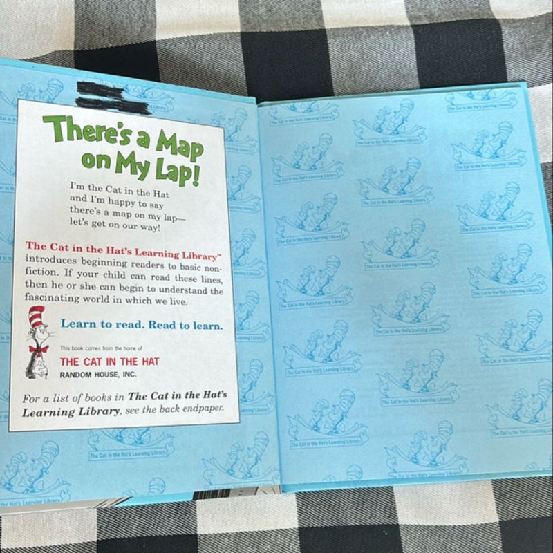 There's a Map on My Lap! by Tish Rabe