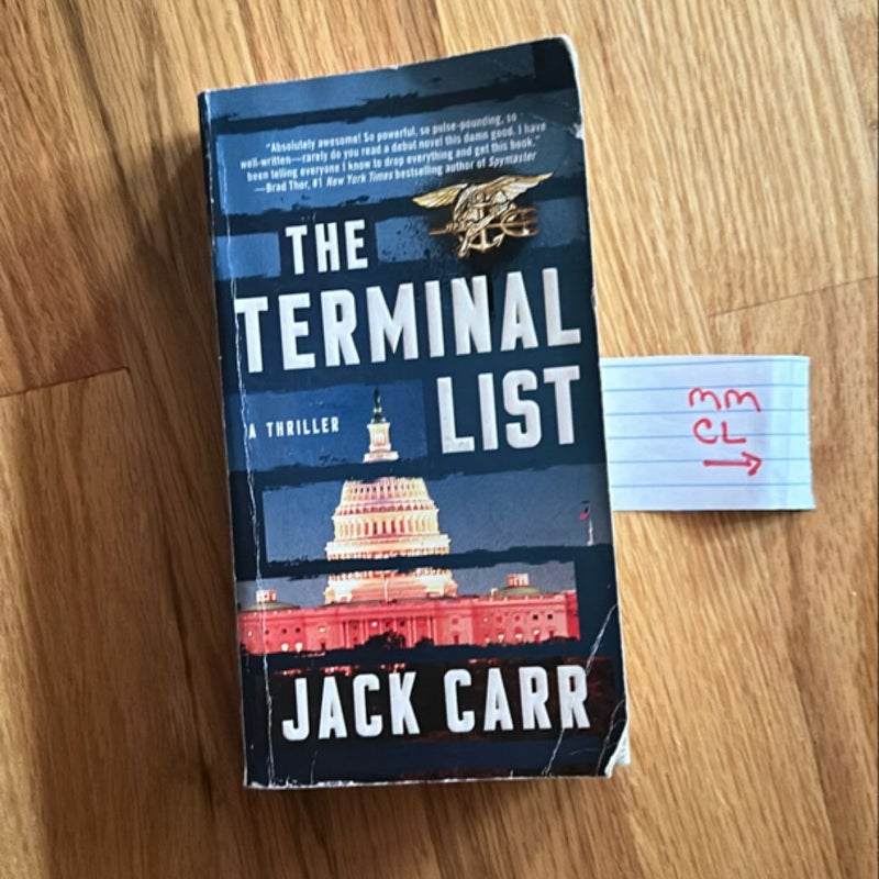The Terminal List by Jack Carr