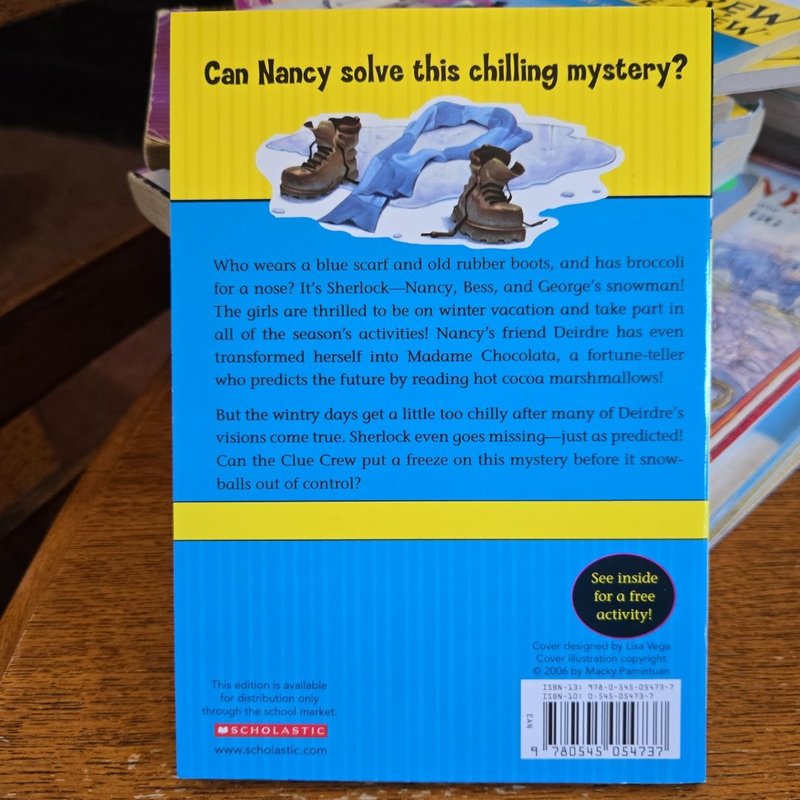 Case of the Sneaky Snowman by Macky Pamintuan, Carolyn Keene