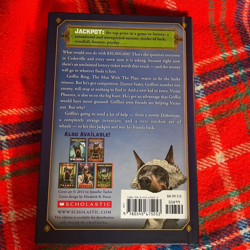 Jackpot by Gordon Korman , Hardcover | Pangobooks