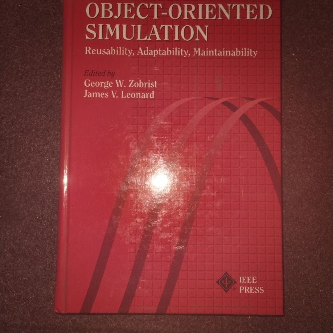Object Oriented Simulation By George W Zobrist Hardcover Pangobooks