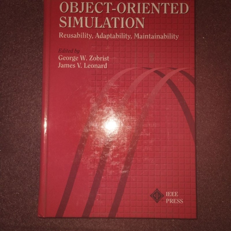 Object Oriented Simulation By George W Zobrist Hardcover Pangobooks