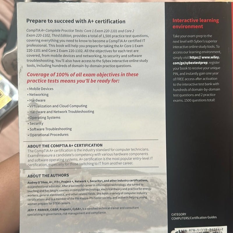 CompTIA a+ Complete Practice Tests by Audrey O'Shea, Paperback | Pangobooks CompTIA a+ Complete Practice Tests by Audrey O'Shea, Paperback | Pangobooks