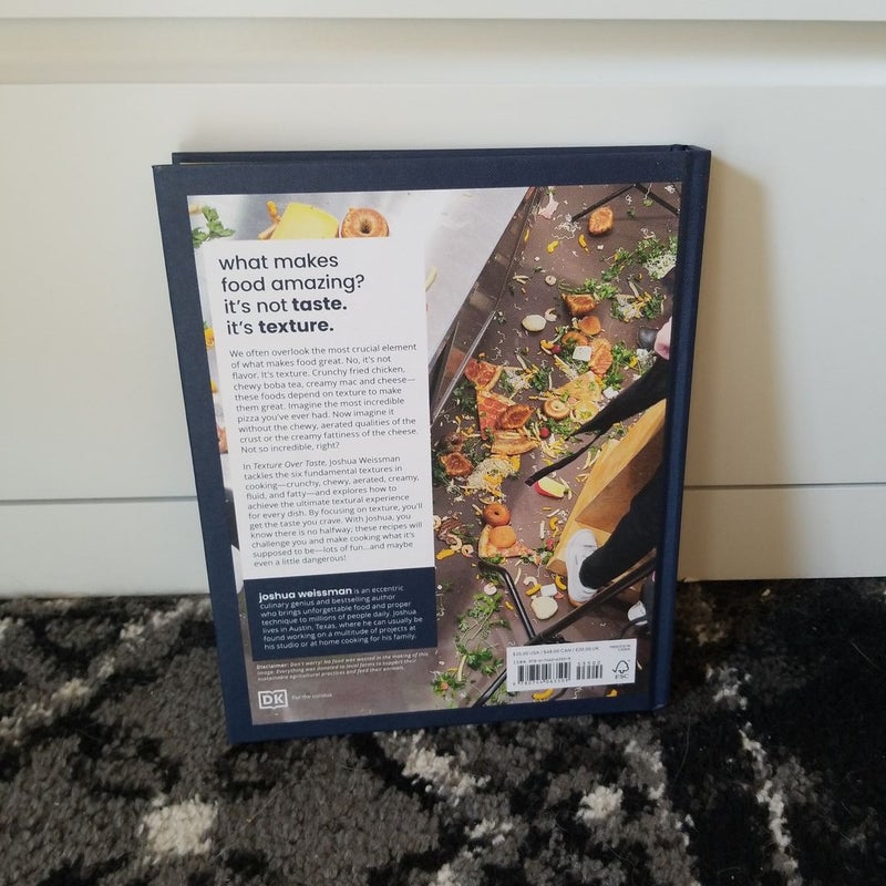 Joshua Weissman: Texture over Taste by Joshua Weissman, Hardcover ...