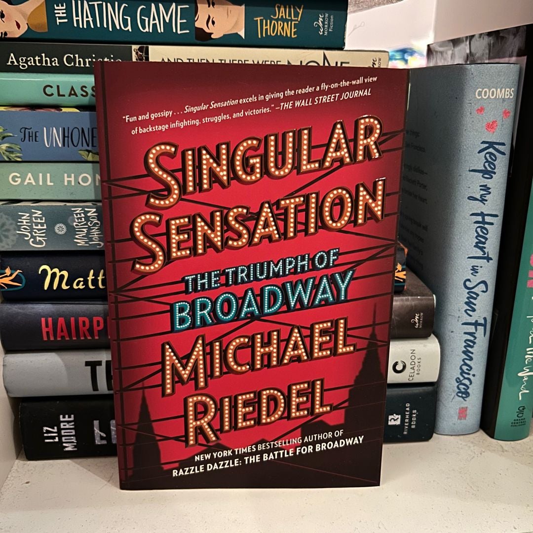 Singular Sensation by Michael Riedel, Paperback | Pangobooks