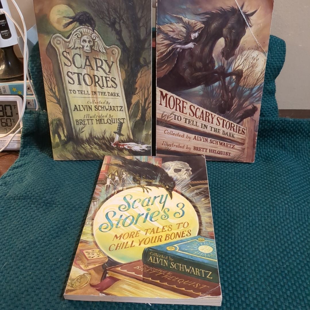 Scary Stories set (3 books) by Alvin Schwartz, Paperback | Pangobooks