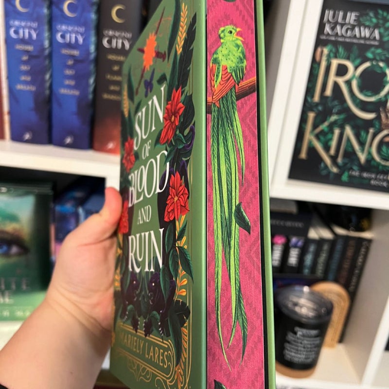 Sun of Blood and Ruin by Mariely Lares , Hardcover | Pangobooks