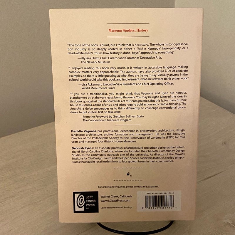 Anarchist’s Guide to Historic House Museums by Franklin D Vagnone ...