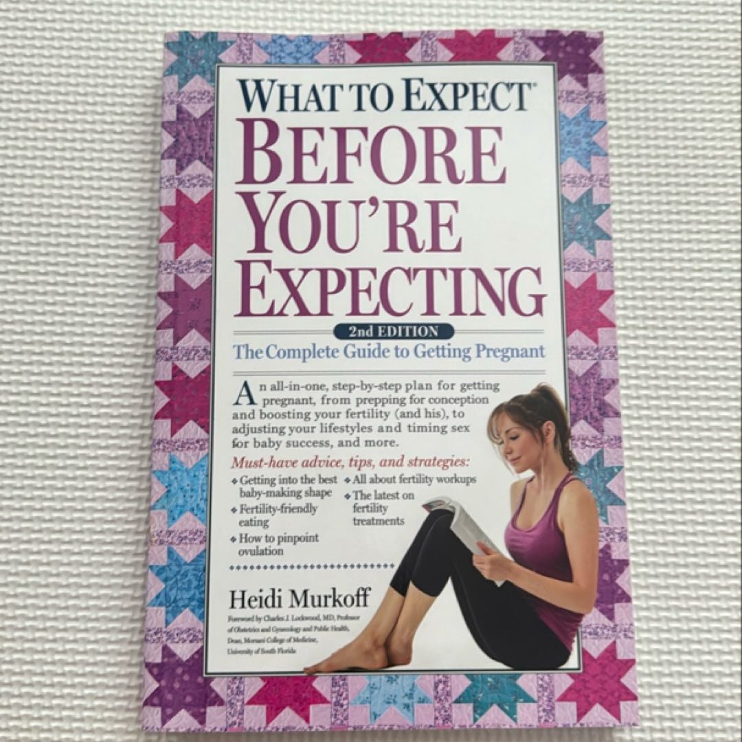 What to Expect Before You're Expecting by Heidi Murkoff, Paperback ...