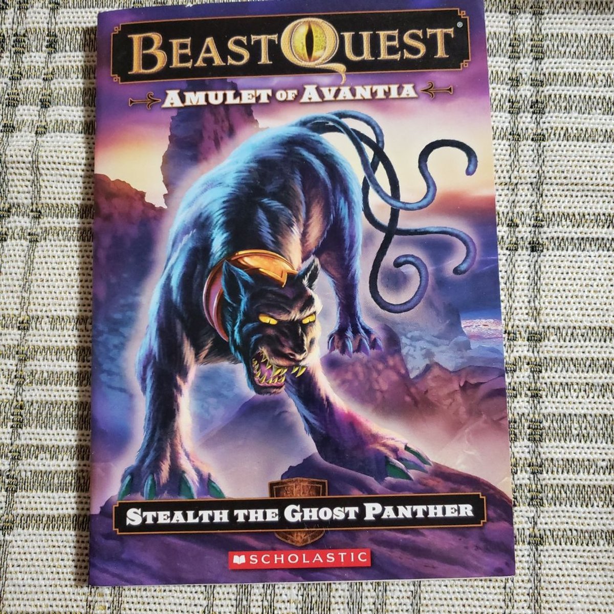 Beast Quest #24: Amulet of Avantia: Stealth the Ghost Panther by Adam Blade