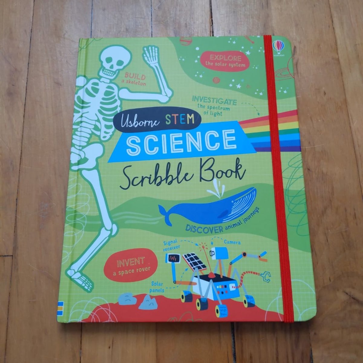 Usborne Stem Science Scribble Book by Alice James, Hardcover | Pangobooks