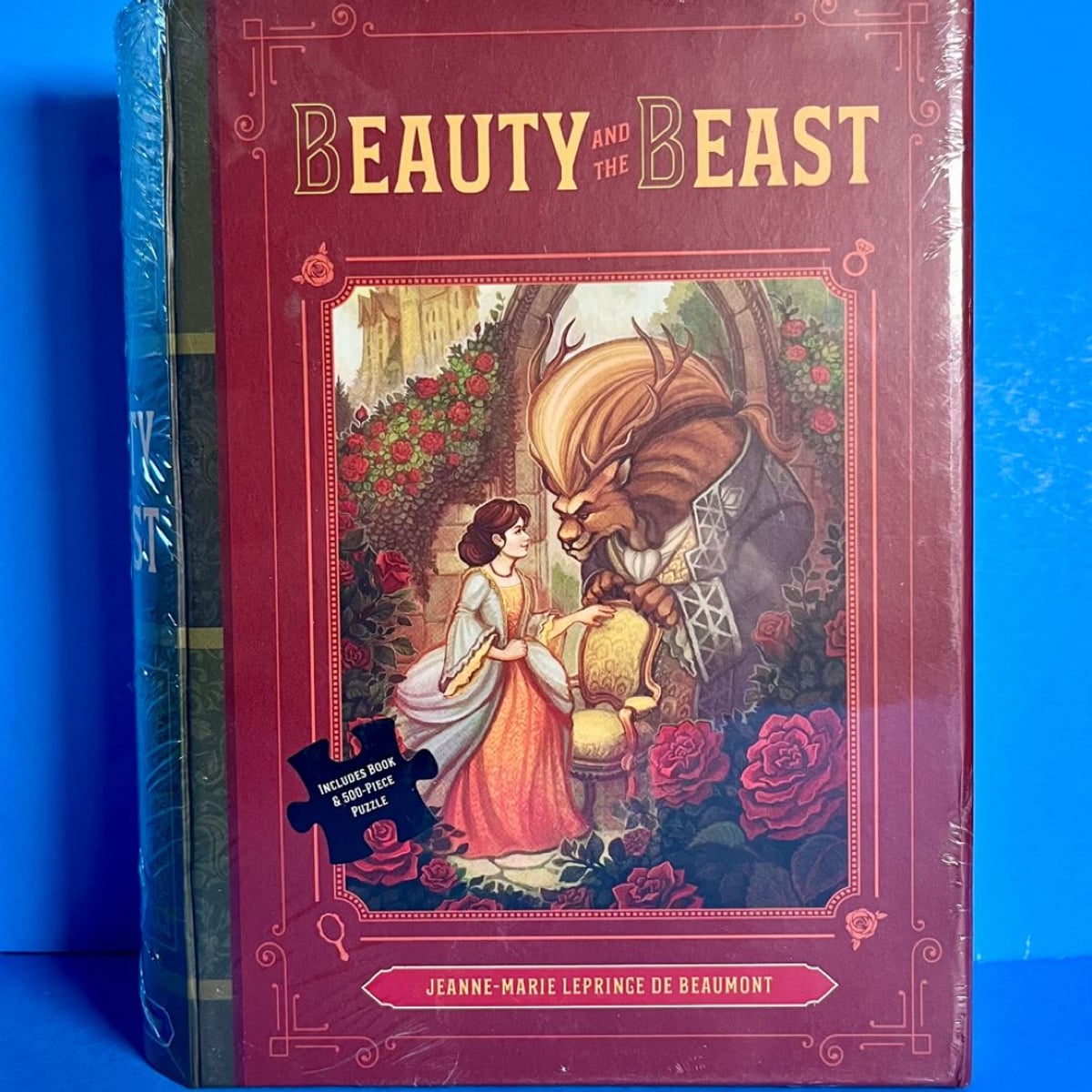 Beauty and the Beast Book and Puzzle Box Set by Jeanne-Marie LePrince ...