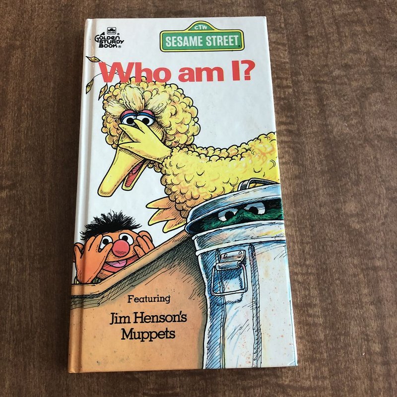 Sesame Street Who Am I Book