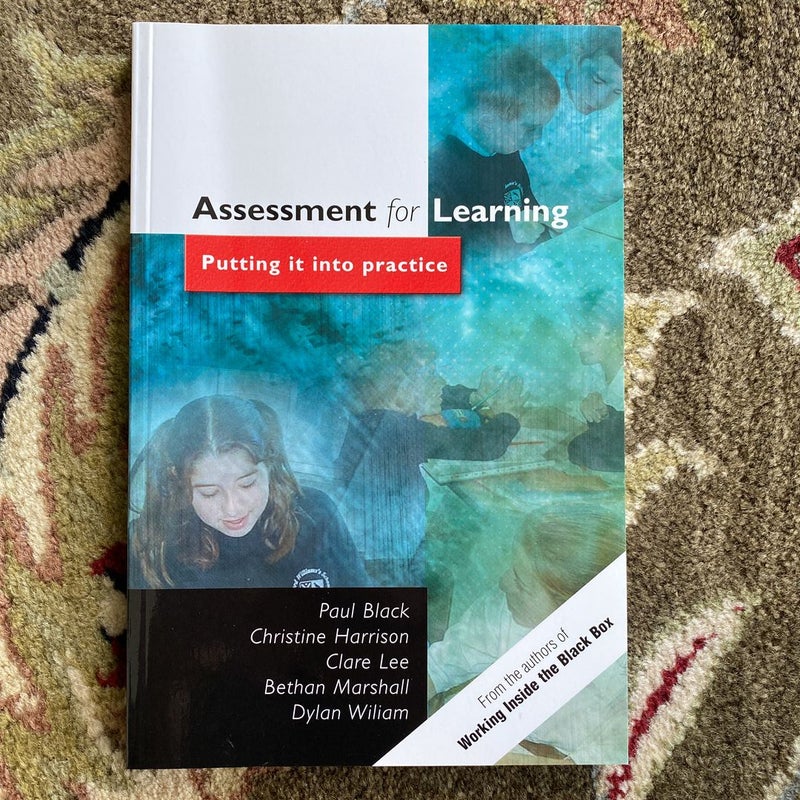 Assessment for Learning by Paul Black, Chris Harrison, Clara Lee ...